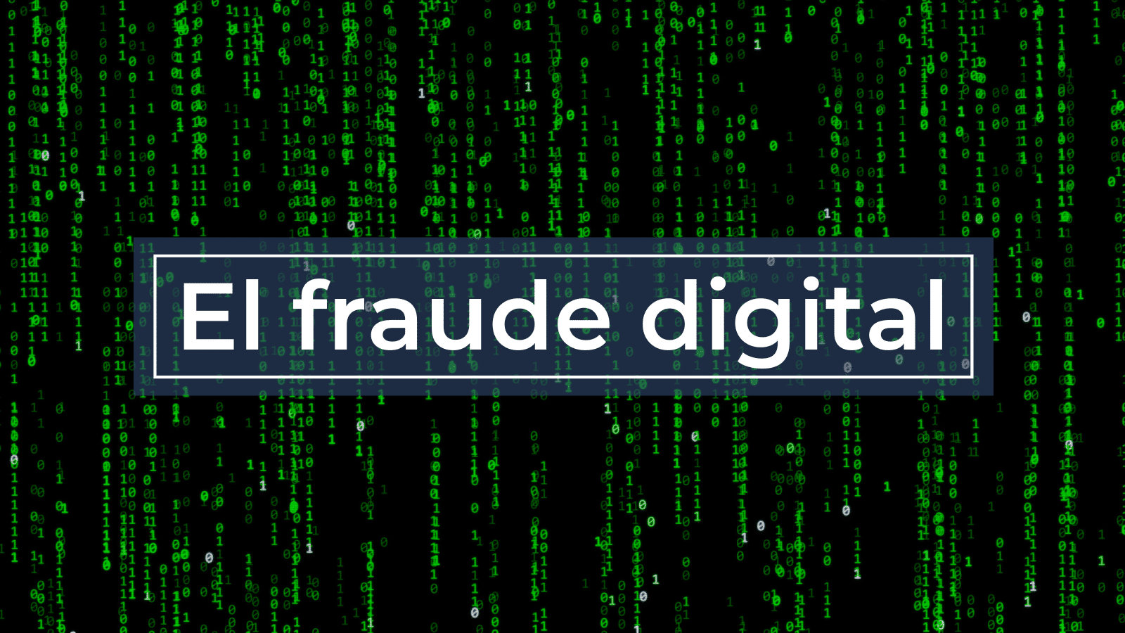 El fraude digital | No Más Fraude Colorado
